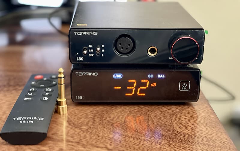 Topping E50/ L50 Combo - Black | Reverb