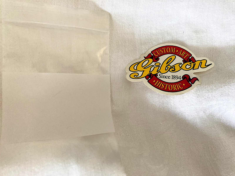 Gibson Custom Shop Sticker For Display Case (Rossington etc) | Reverb