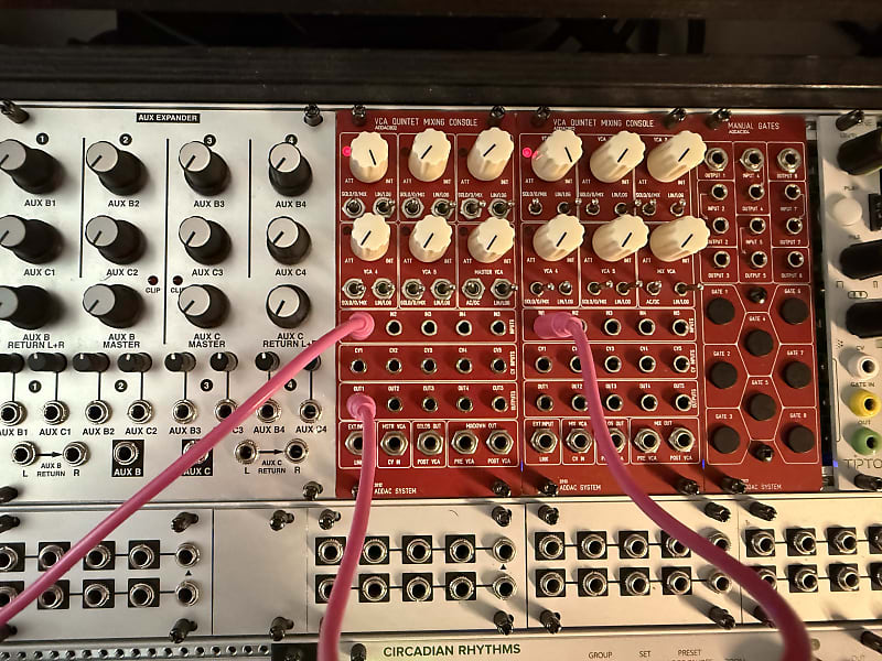 ADDAC System VCA quintet 802 mixing console eurorack | Reverb Canada