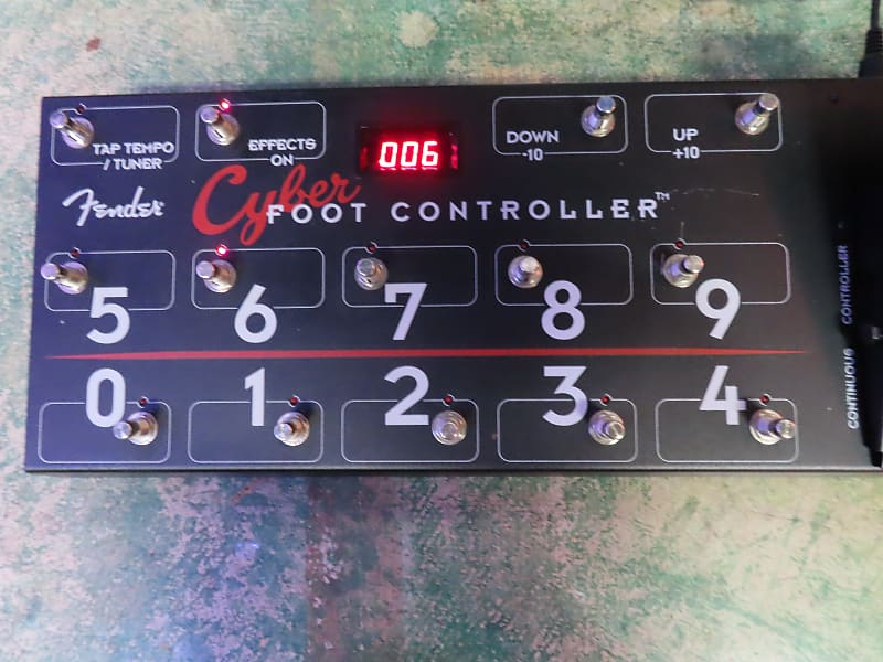 Fender Cyber Controller, For Cyber Twin or Cyber Champ 2010's | Reverb