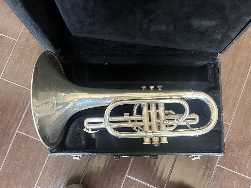 Blessing Mellophone Early 2000s - Silver Plated Brass | Reverb