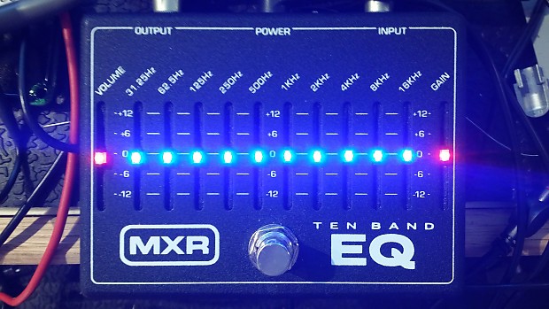 MXR M108 EQ LOW NOISE & BRITE LED MOD | Reverb
