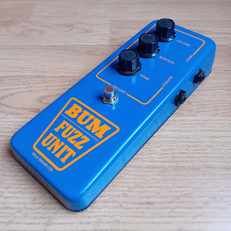 Sola Sound Bum Fuzz Unit 2018 - Blue | Reverb