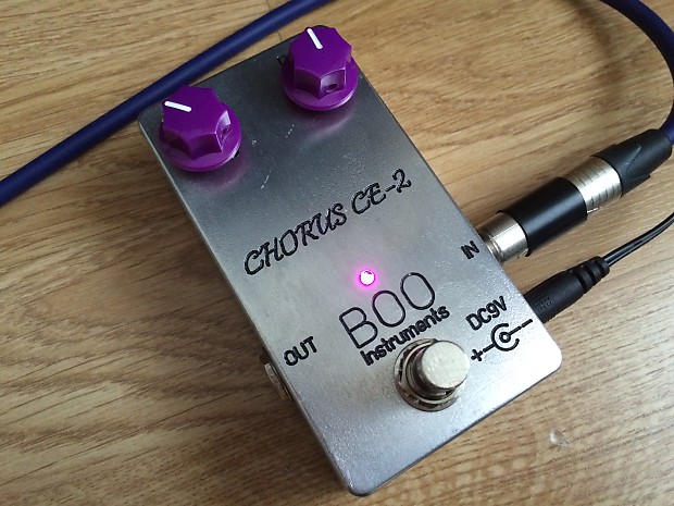 boo Instruments CE2 2013 silver better than original boss | Reverb UK