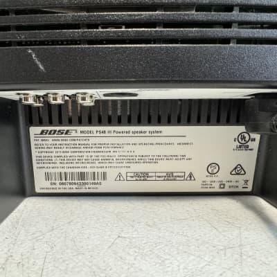Bose PS28 III Passive Subwoofer Powered Sub Audiophile Home | Reverb