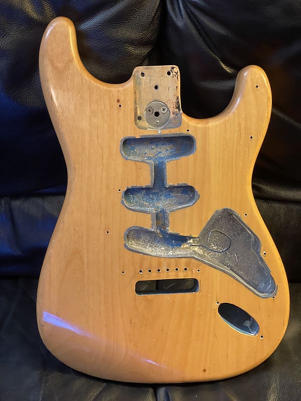 Fender Stratocaster Body 1971 - Raw | Reverb