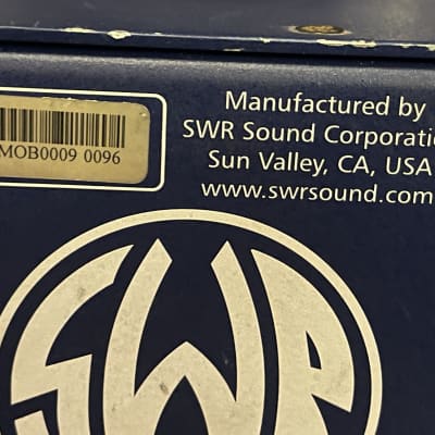 Used SWR MO BASS RACKMOUNT HEAD Bass Amps | Reverb