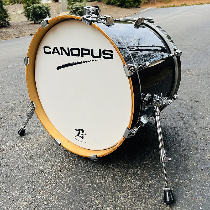 Canopus Yaiba 2 Bop 18x14" Bass drum thin Maple shell Made in | Reverb