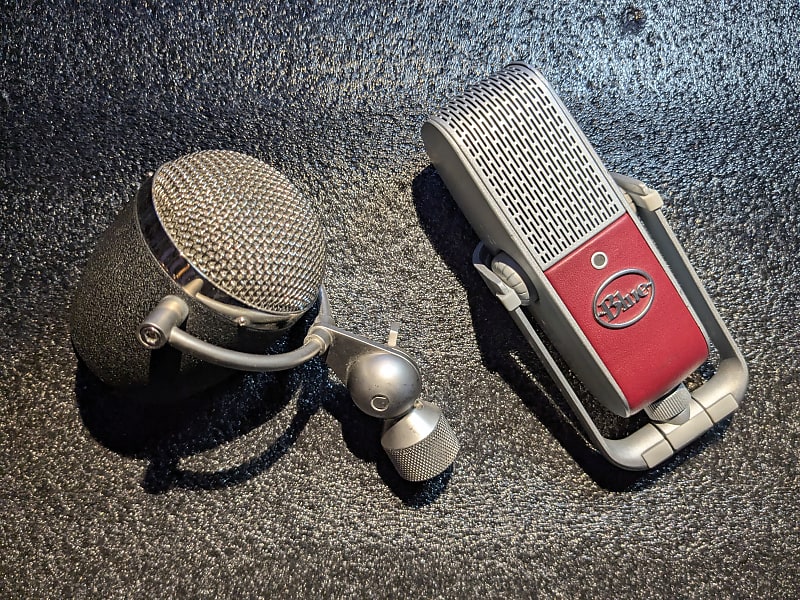Blue Raspberry Studio USB and EV Raven dynamic mic - for | Reverb