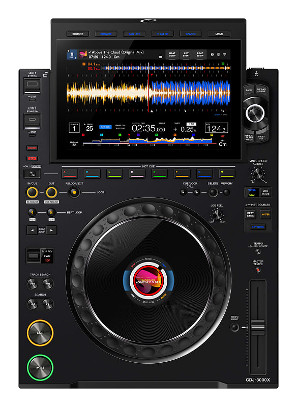AlphaTheta CDJ-3000X DJ Multiplayer | Reverb