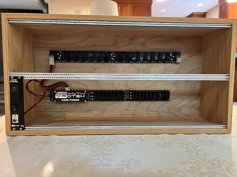 Synthrotek Powered Eurorack Case 2012-2016 - Wooden | Reverb