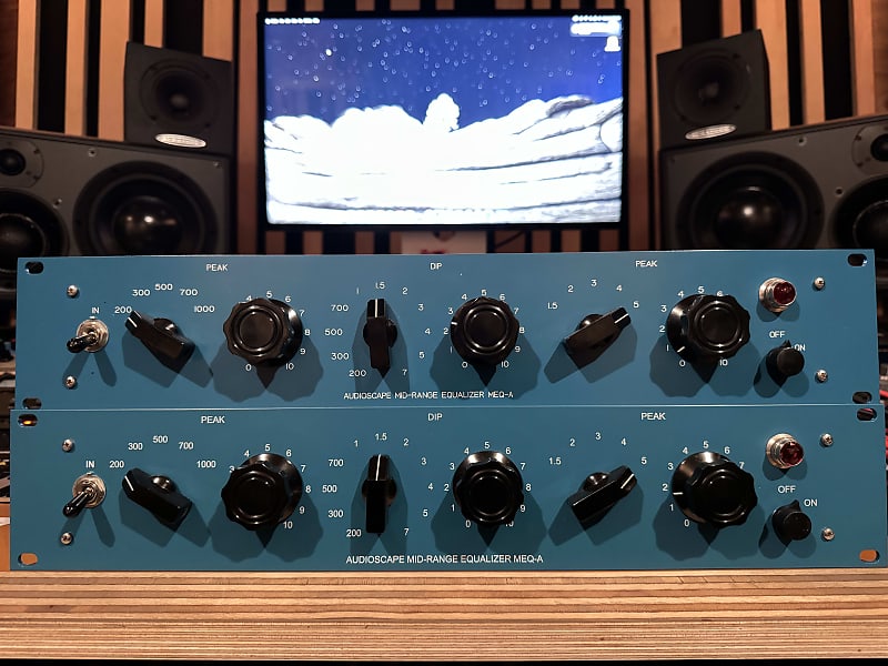 AudioScape Engineering Co. MEQ-A Mid-Range Equalizer (Matched | Reverb