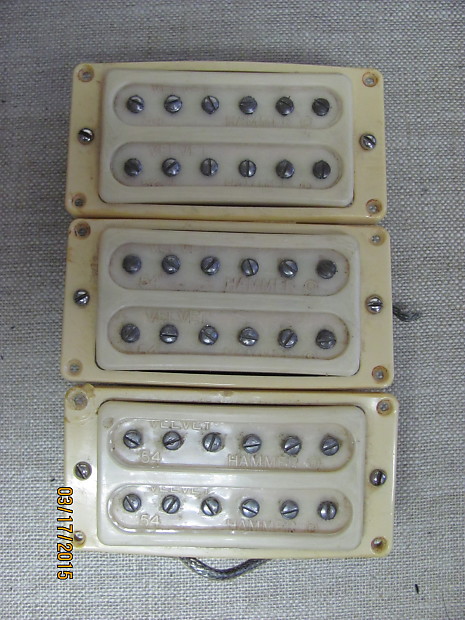 Red Rhodes Velvet Hammer 1970's Cream | Reverb