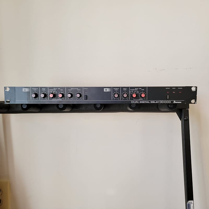 1980s Ibanez Dual Digital Delay DD1000 Rack Unit | Reverb