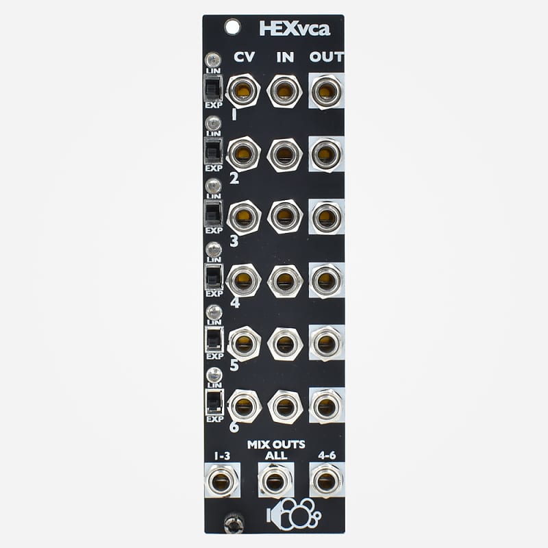 Bubblesound HEXVCA Eurorack 6 Channel VCA Module | Reverb Deutschland