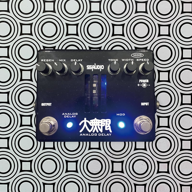 Delay and Tap Modulated Stomp box Analog Delay Guitar Pedal | Reverb