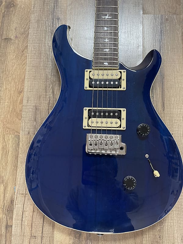 PRS SE Standard 24 2018 - Present Translucent Blue | Reverb