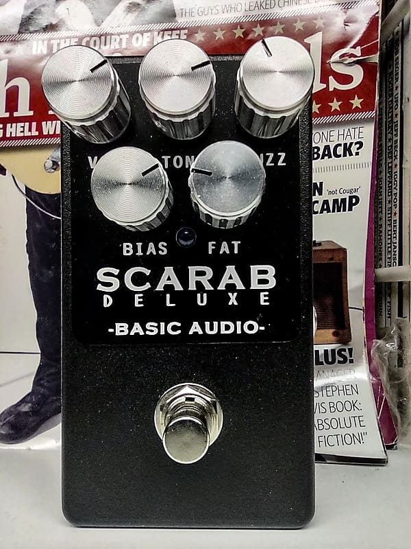 Basic Audio Scarab Deluxe One off Black/Black | Reverb