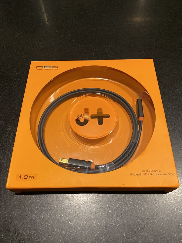 Oyaide d+ USB Class A Orange 1.0m | Reverb