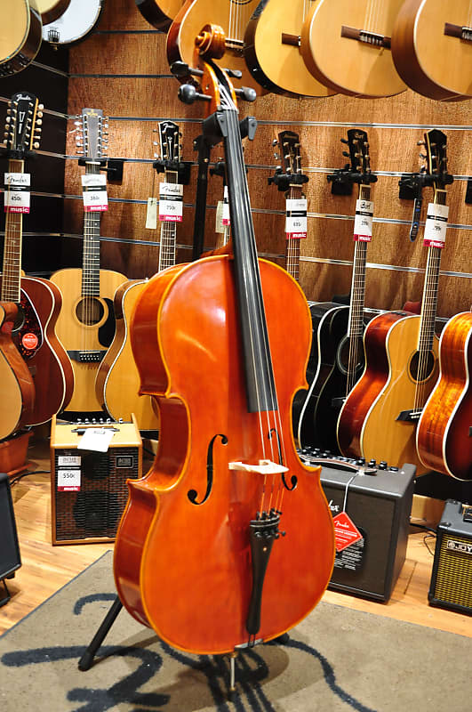 Rapsopdy VT30Y 4/4 Cello + Marcus Baum bow + Extras | Reverb UK