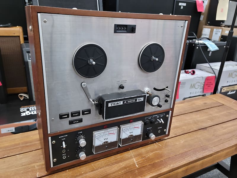 TEAC A-4010SL 4 Track Tape Recorder 1970s | Reverb