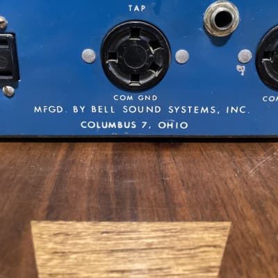 Bell sound systems Pacemaker model pm 33 1961 - Blue/white | Reverb