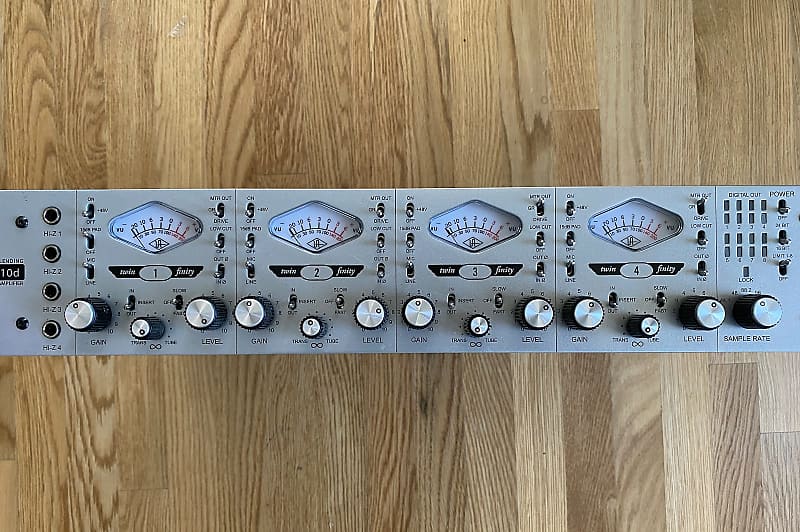 Universal Audio 4-710d 4-Channel Microphone Preamp | Reverb