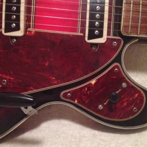 Vintage 1960's Aria Conrad Redburst Hollowbody Electric | Reverb