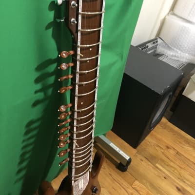 Authentic Electric Sitar Guitar (Handmade in India) with | Reverb