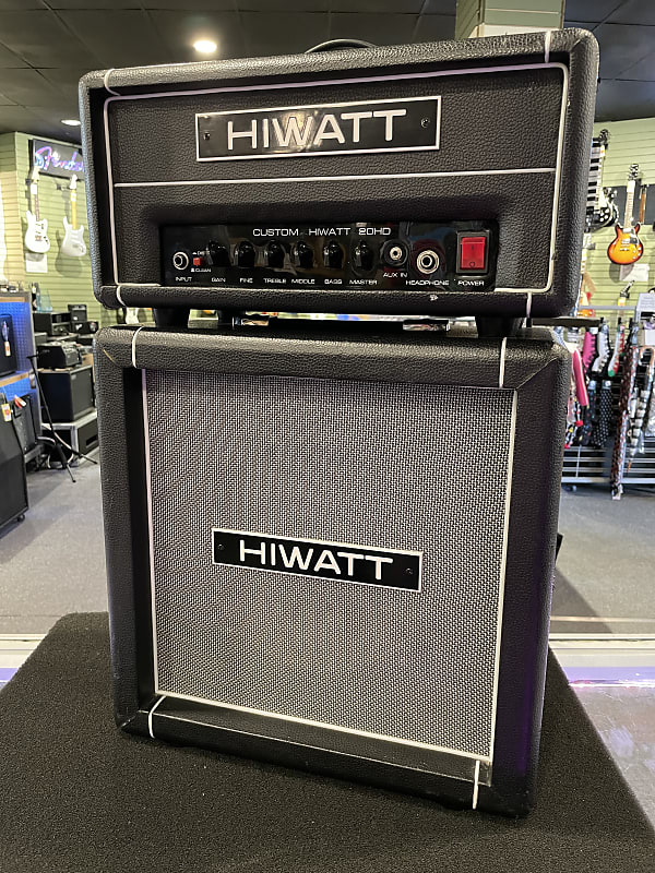 Hiwatt 20W Mini Stack Custom 20HD Head + HW-110SE Cabinet | Reverb