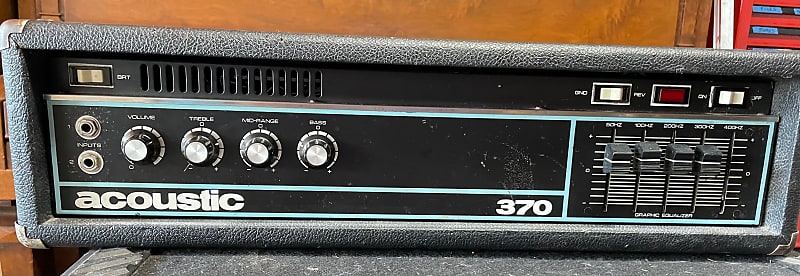 Acoustic 370 1970s Bass Amp Head | Reverb