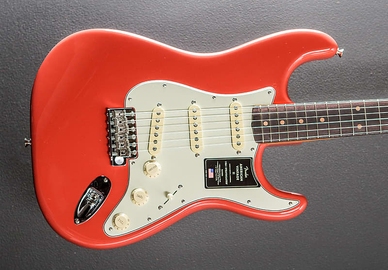 Fender American Vintage II 1961 Stratocaster - Fiesta Red | Reverb
