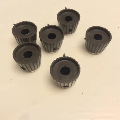 set of 6x Vintage Marshall JMP pointer control knobs 1976 - | Reverb