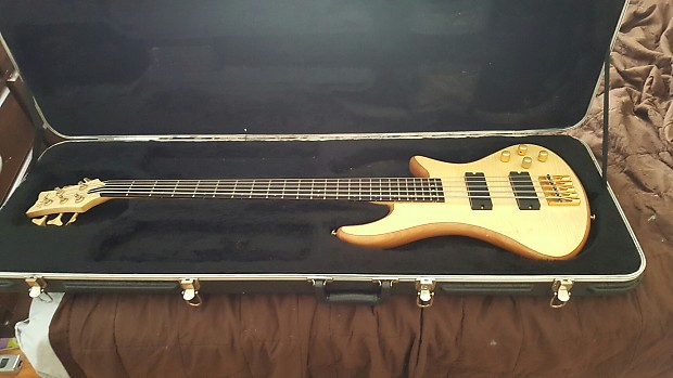 Schecter Custom-5 Active Natural Satin | Reverb
