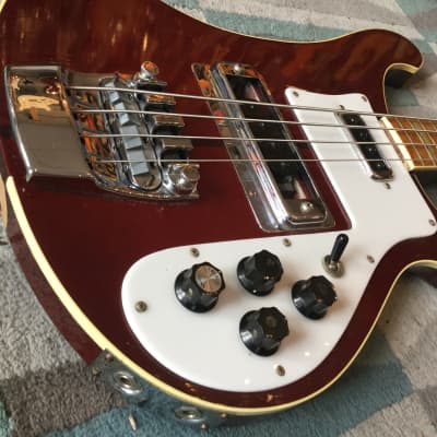 Rickenbacker 4001 1981 Wine red | Reverb