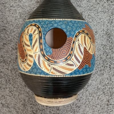 Handmade Nigerian Clay Udu Traditional Aerophone | Reverb