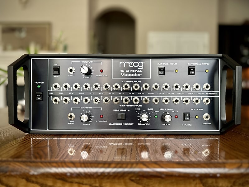 Moog 16 Channel Vocoder 2022 - Black | Reverb