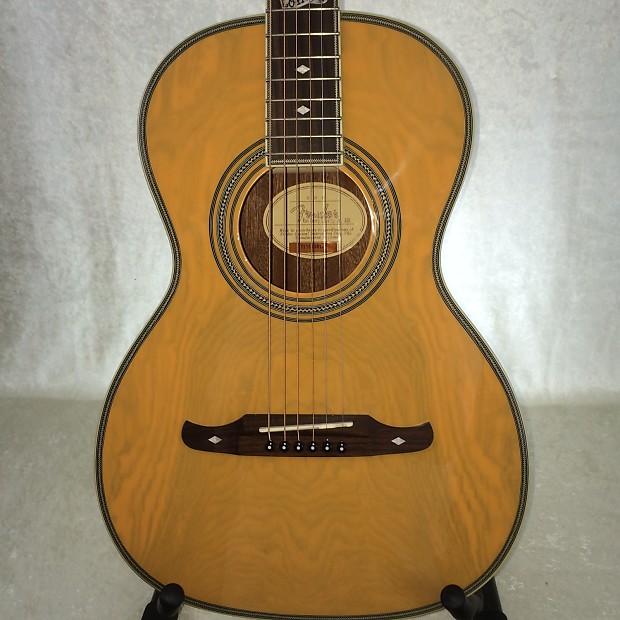 Fender Ron Emory “Loyalty” Parlor Acoustic Refurbished Guitar | Reverb