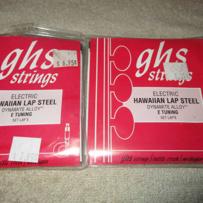 lot of 4 Various Steel Guitar string sets | Reverb