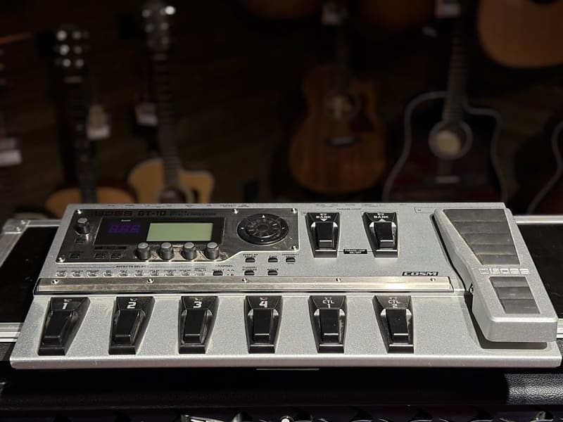 Boss GT-10 Guitar Effects Processor 2000s - Silver | Reverb France