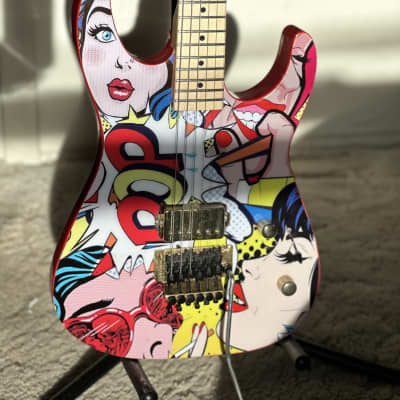 Kramer Partscaster - Pop Art Graphic | Reverb