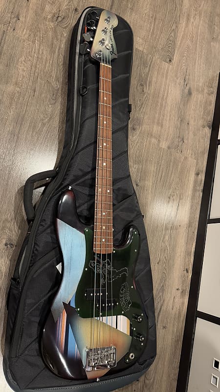 CUSTOM Fender Precision Bass, Heavily Upgraded, One of a kind | Reverb