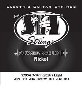 SIT Power Wound Electric Guitar 7 String .09-.54 | Reverb