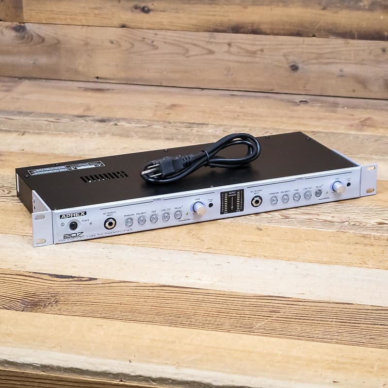 Aphex Model 207 Stereo Tube Mic Preamp | Reverb
