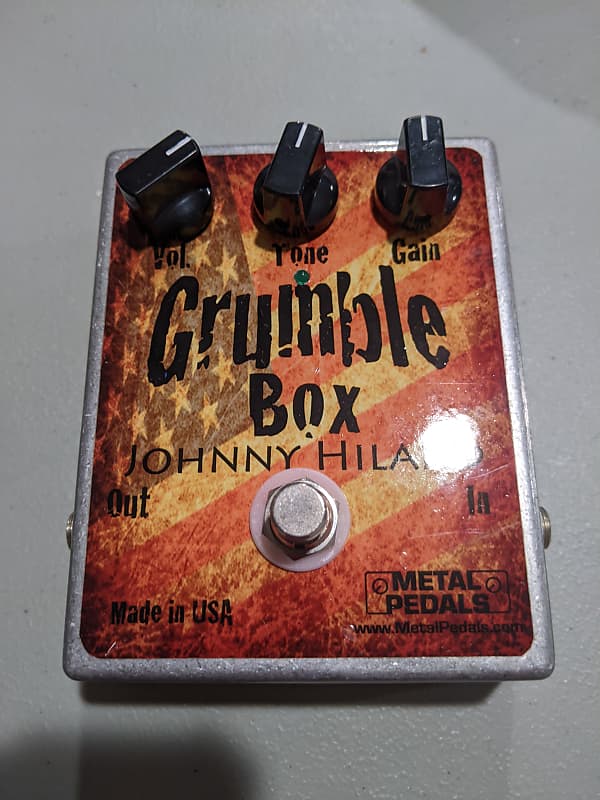 Metal Pedals Johnny Hiland Grumble Box | Reverb