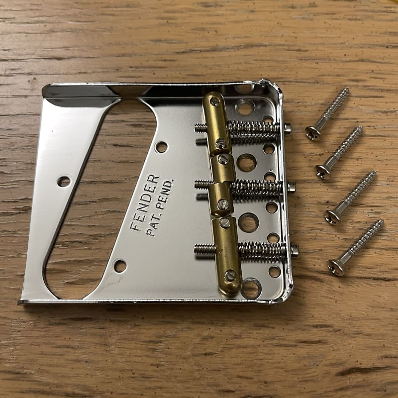 Fender Custom Shop RSD Tele Saddle Bridge Chrome | Reverb Australia
