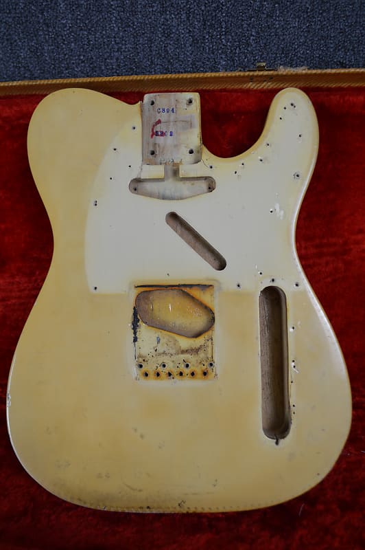 1968 Fender Telecaster Body - Original Finish | Reverb
