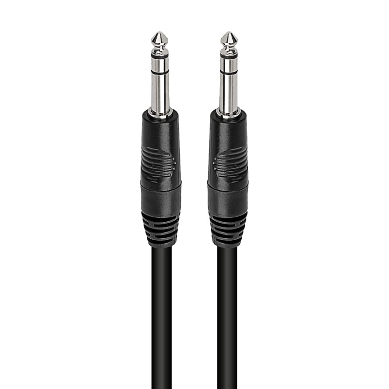 AxcessAbles 1/4 Inch TRS Instrument Cable 10ft - 6 Pack | | Reverb