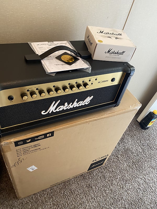 Marshall HGFX Head with Marshall MG412AG Cabinet 2020 | Reverb