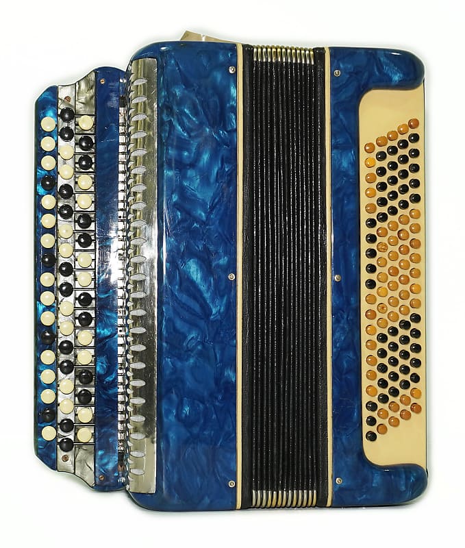 Folk Russian Bayan Tembr, Used Accordion Instrument, 100 Bass | Reverb